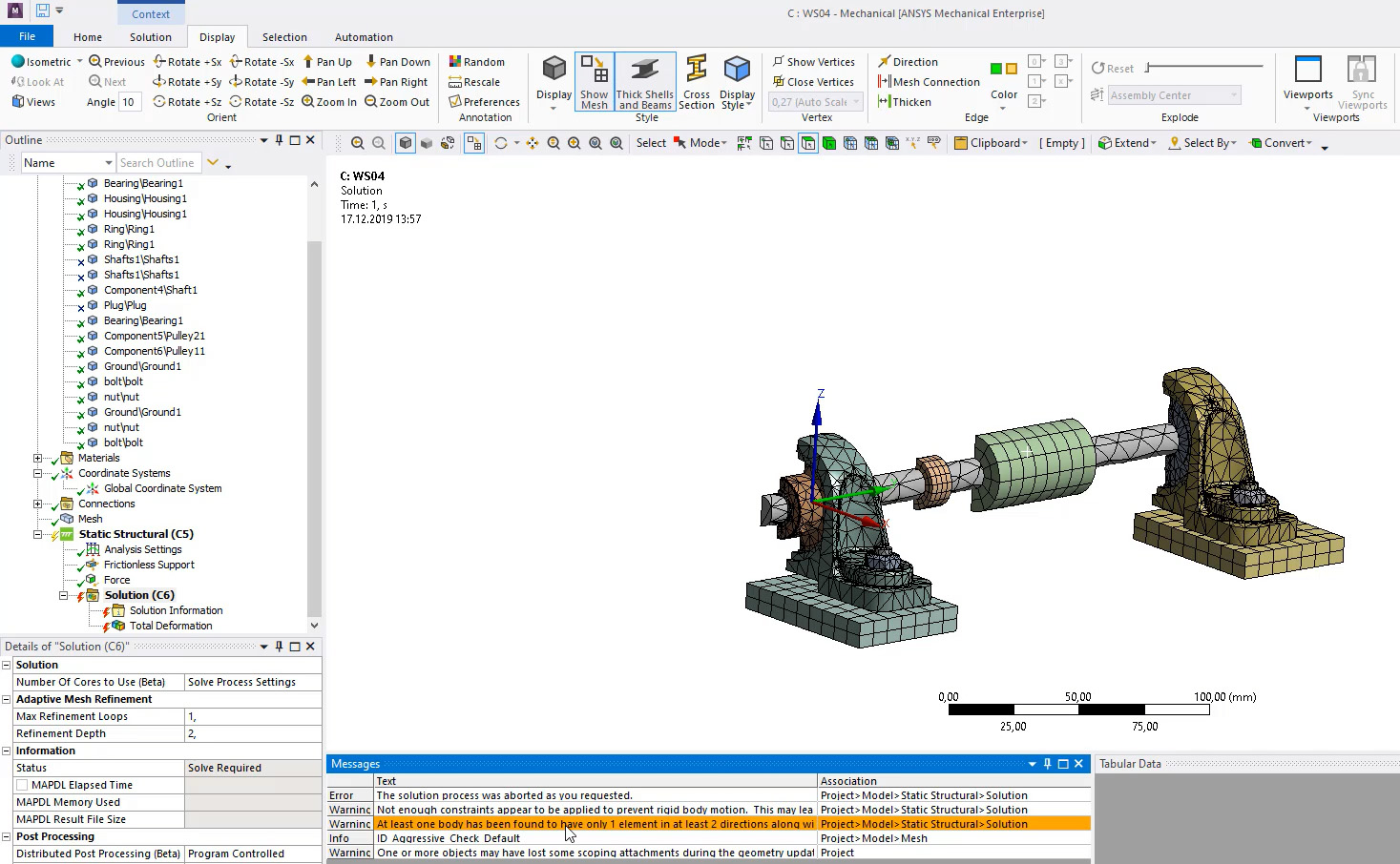ANSYS Workbench 2019 | Sanal Öğretim