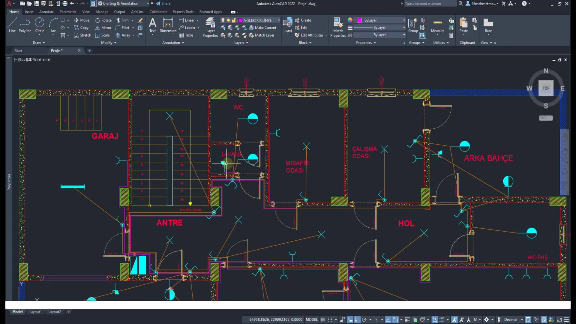 AutoCAD 2022 Eğitim Seti | Sanal Öğretim