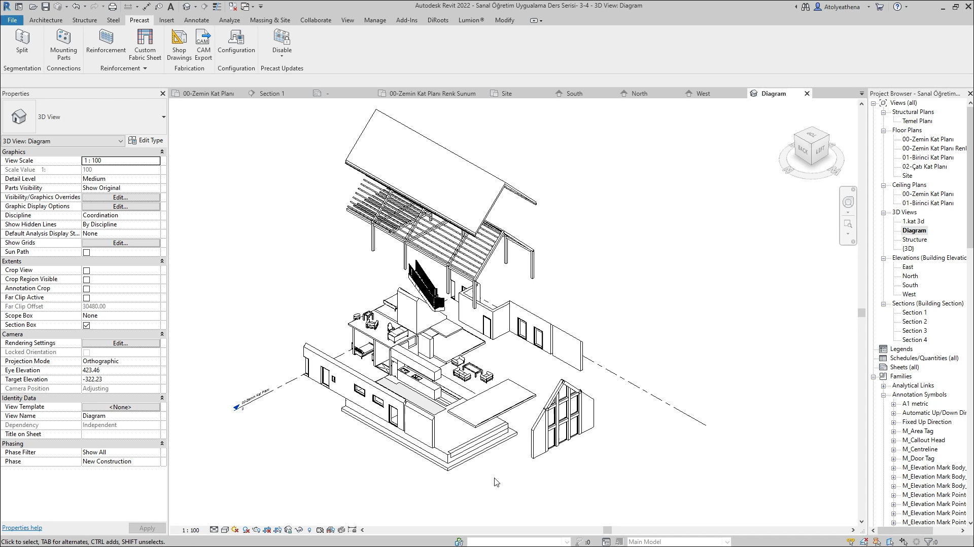 Revit 2022 Eğitim Seti | Sanal Öğretim