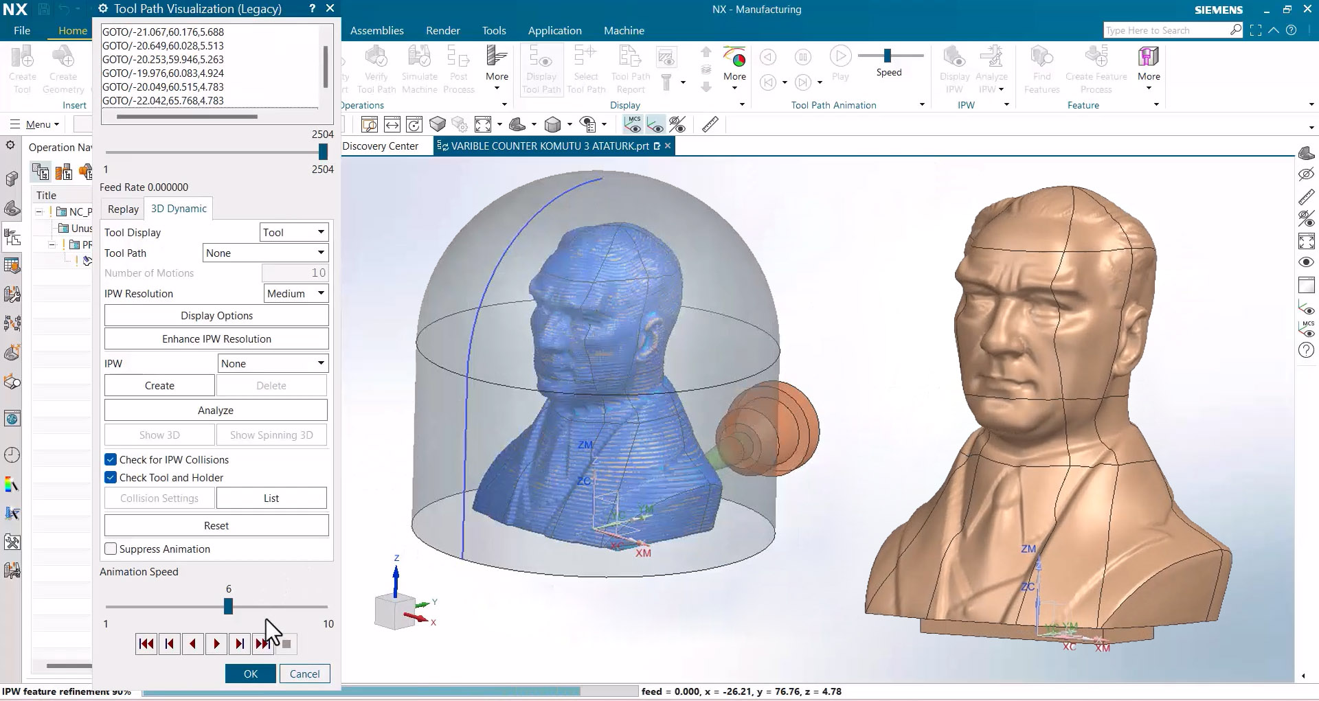 Siemens NX 2212 CAM | Sanal Öğretim