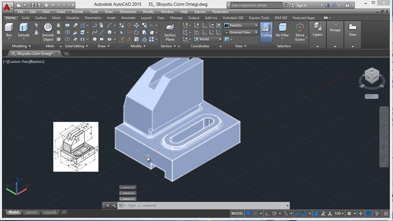 Autocad 2015 Eğitim Seti | Sanal Öğretim