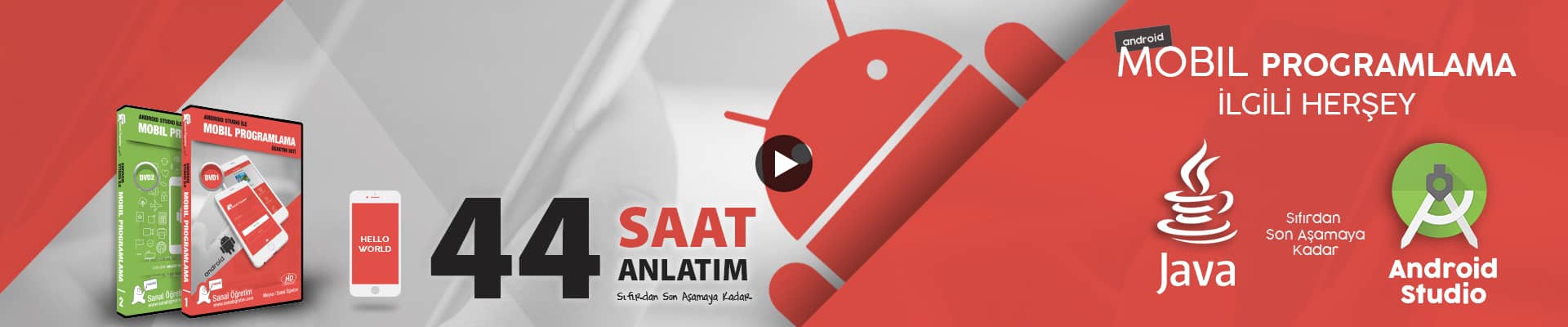 Android Studio ile Mobil Programlama | Sanal Öğretim Android Studio ile Mobil Programlama | Sanal Öğretim